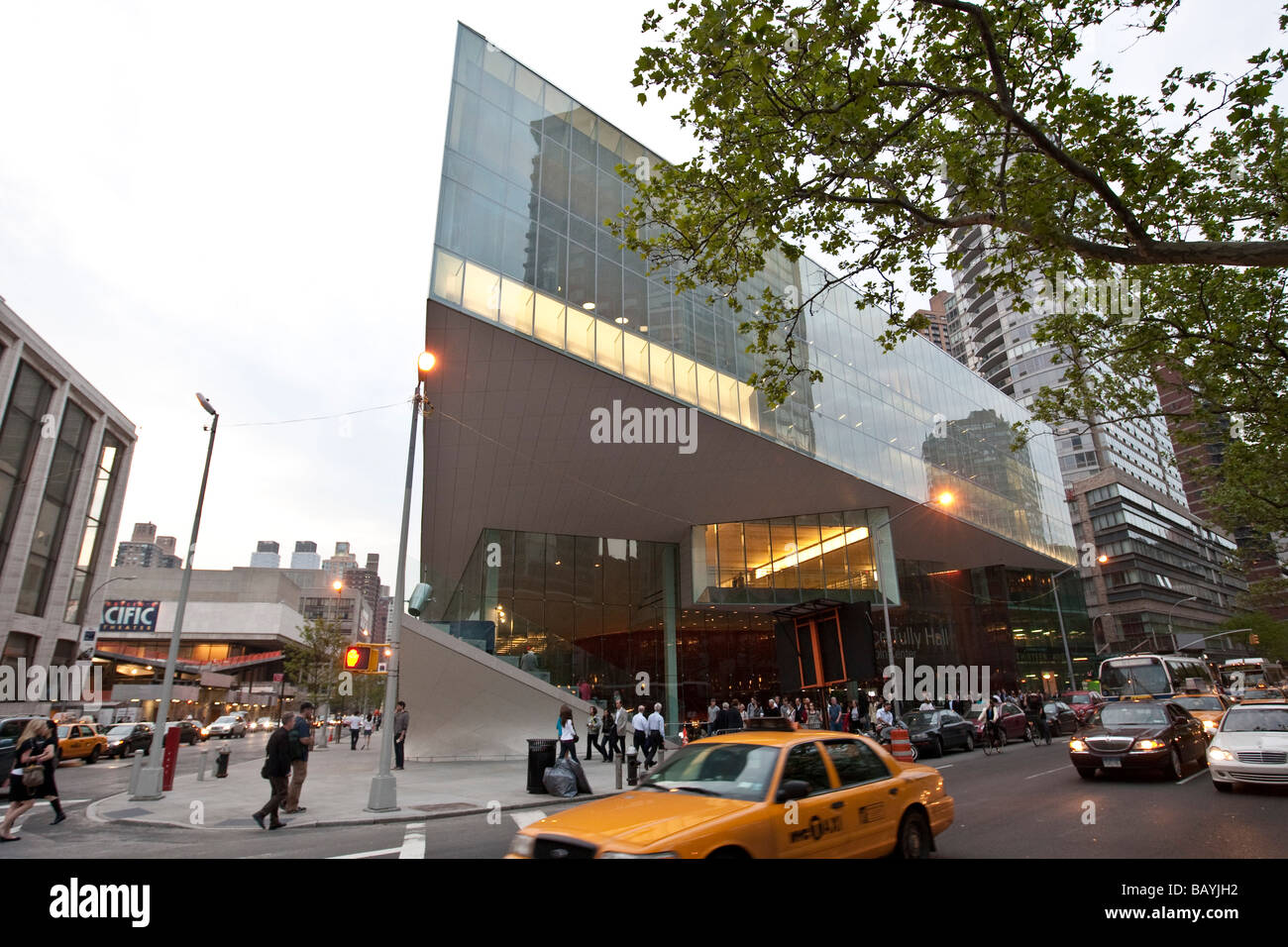 The renovated Alice Tully Hall at the Lincoln Center New York 8 May ...