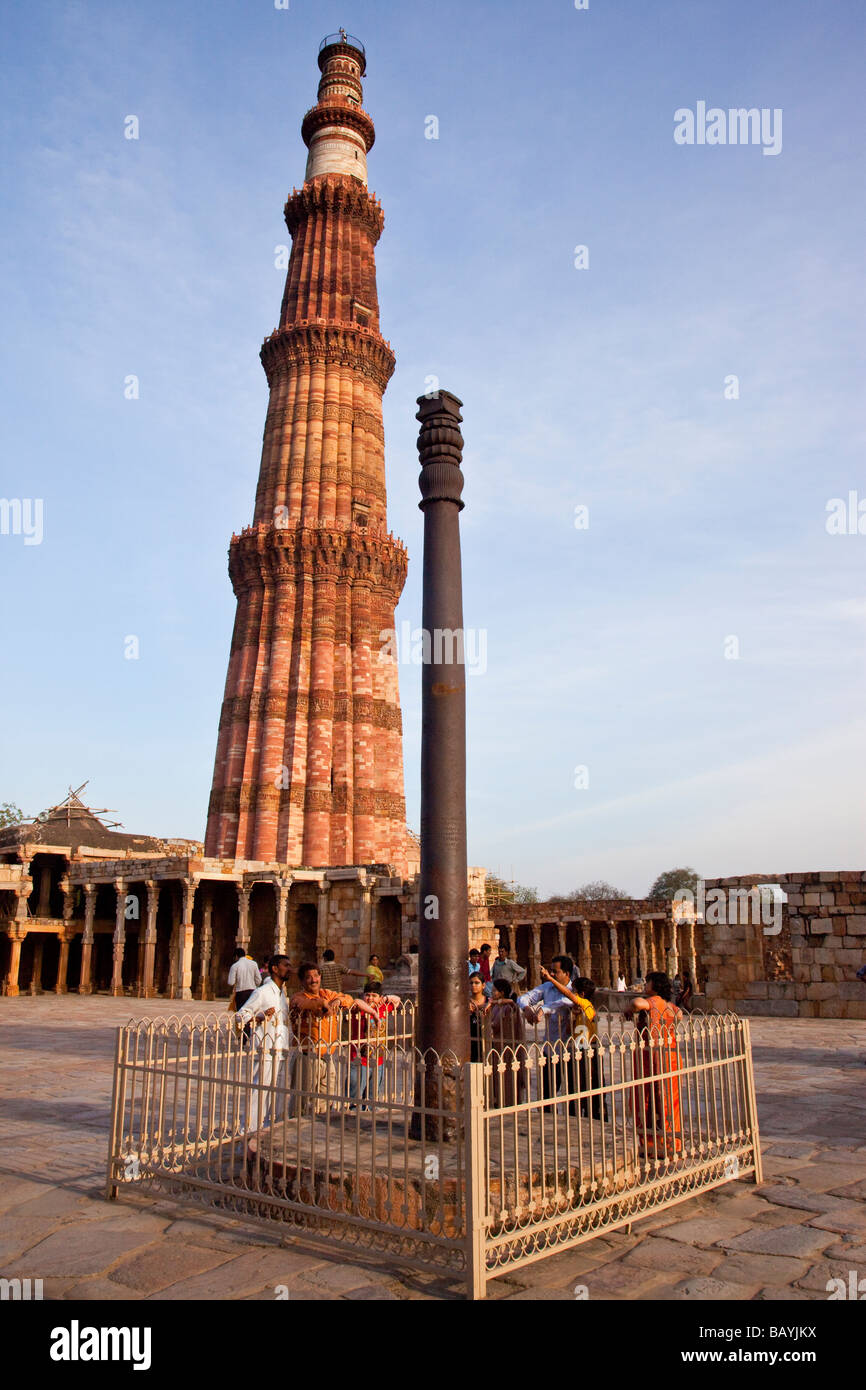 Qutub Minar Iron Pillar Inscriptions