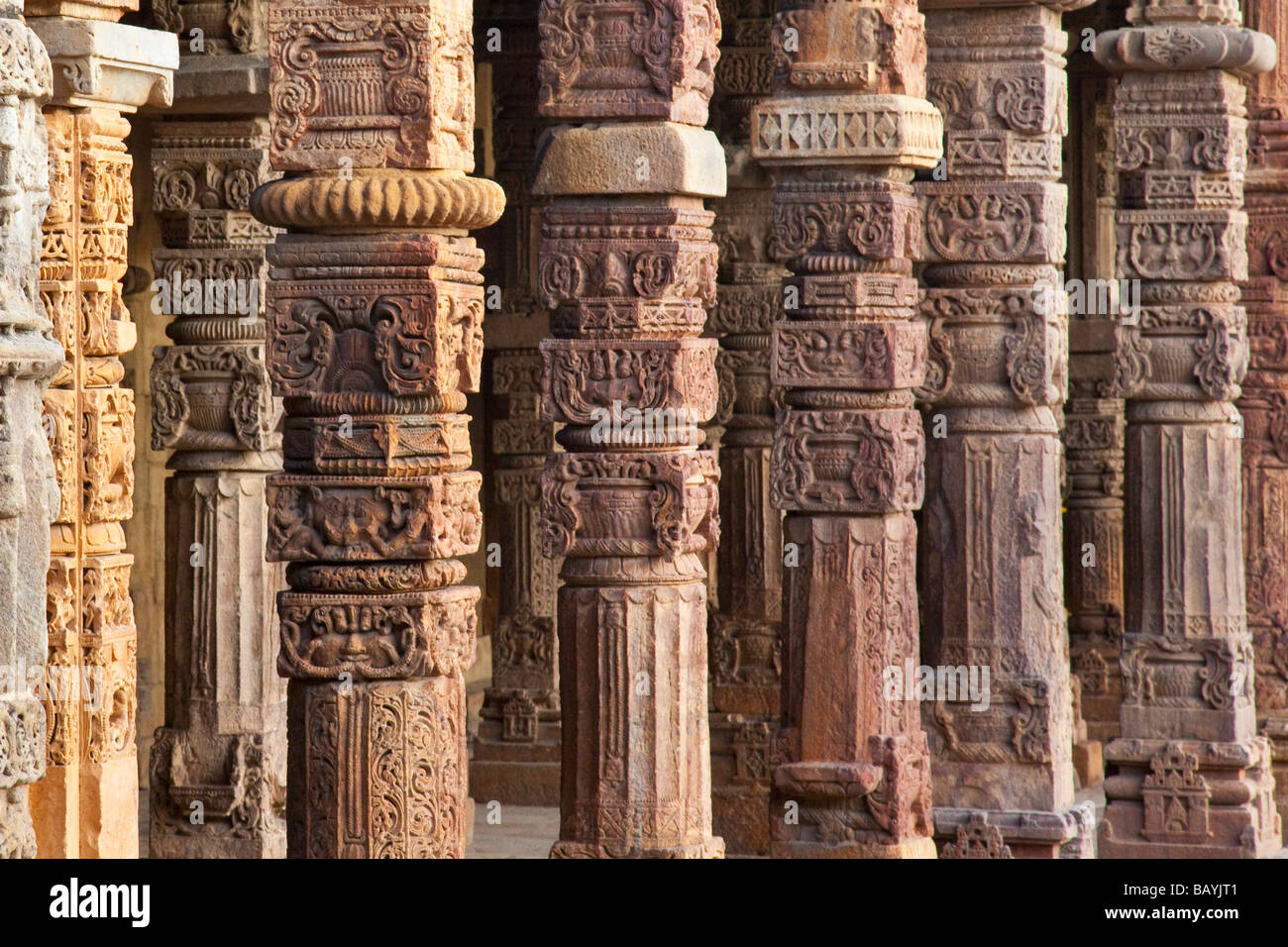Quwwat ul islam mosque delhi hi-res stock photography and images - Alamy