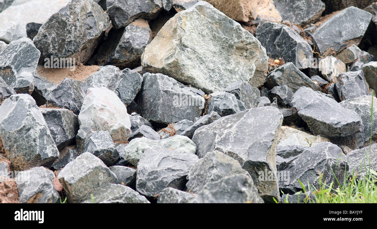 A pile of large rocks Stock Photo - Alamy