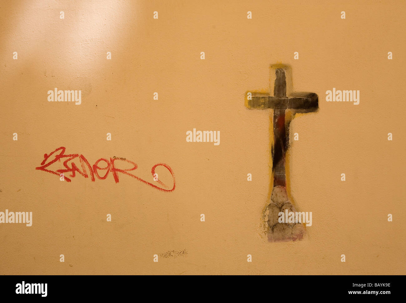 Plaster cross hi-res stock photography and images - Alamy