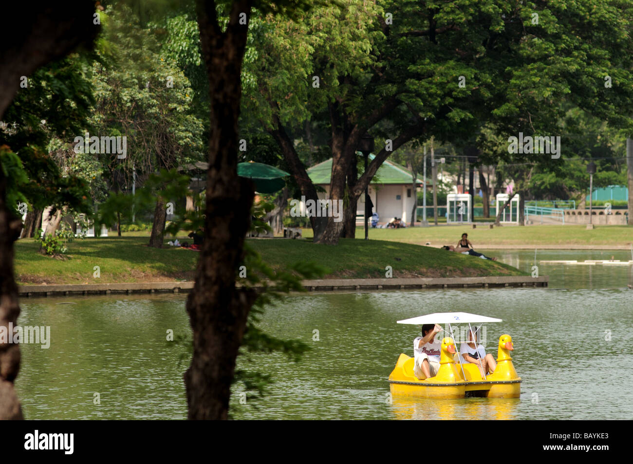 lumpini park bangkok thailand Stock Photo - Alamy