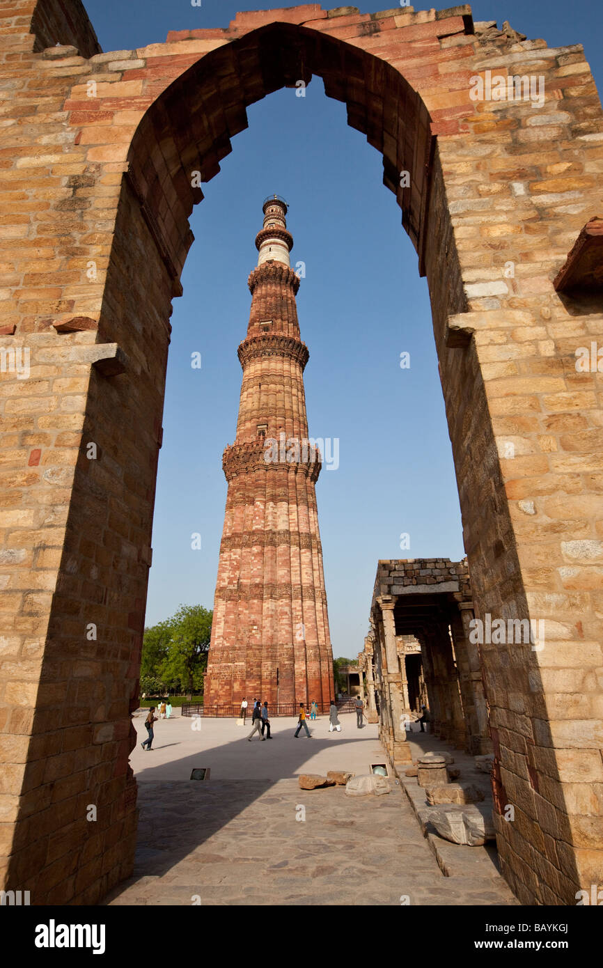 Qutb Minar in Delhi India Stock Photo - Alamy