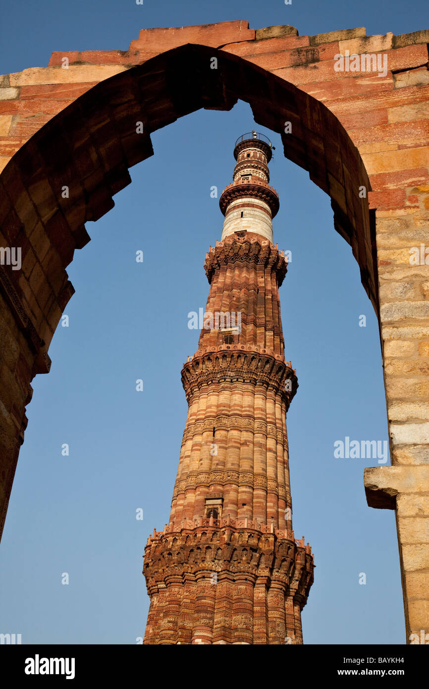 Qutb Minar in Delhi India Stock Photo - Alamy