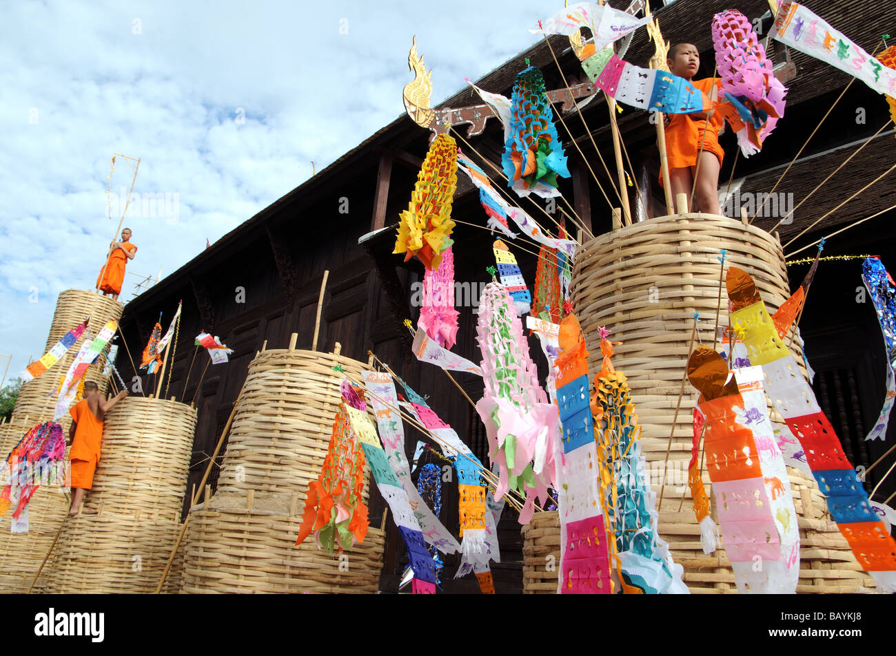 Songkran decorations hi-res stock photography and images - Alamy