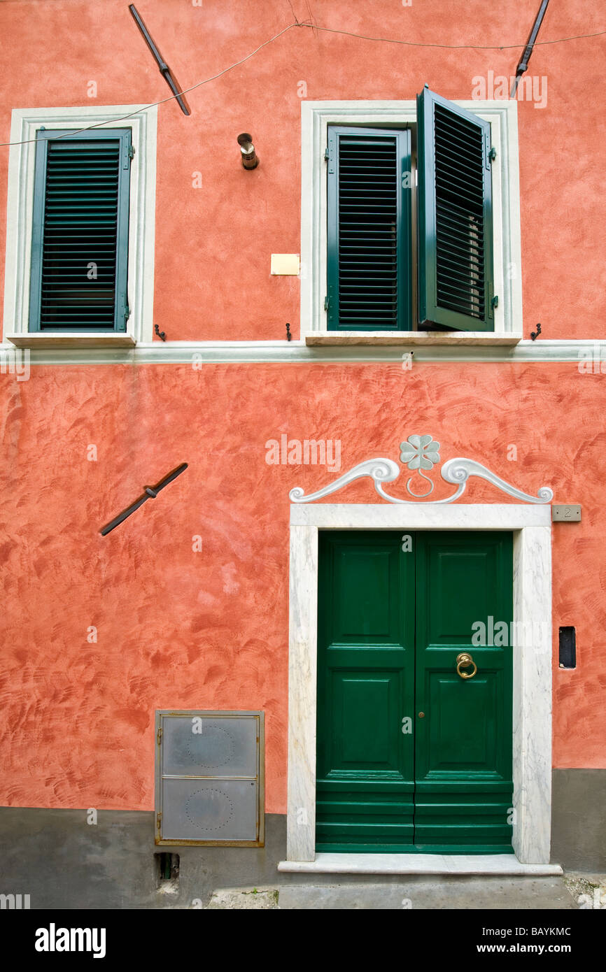 Old Town Arcola Province of La Spezia Italy Stock Photo - Alamy