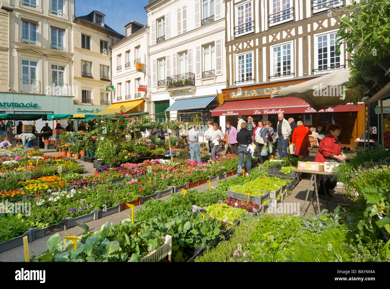 French flower shop hi-res stock photography and images - Alamy