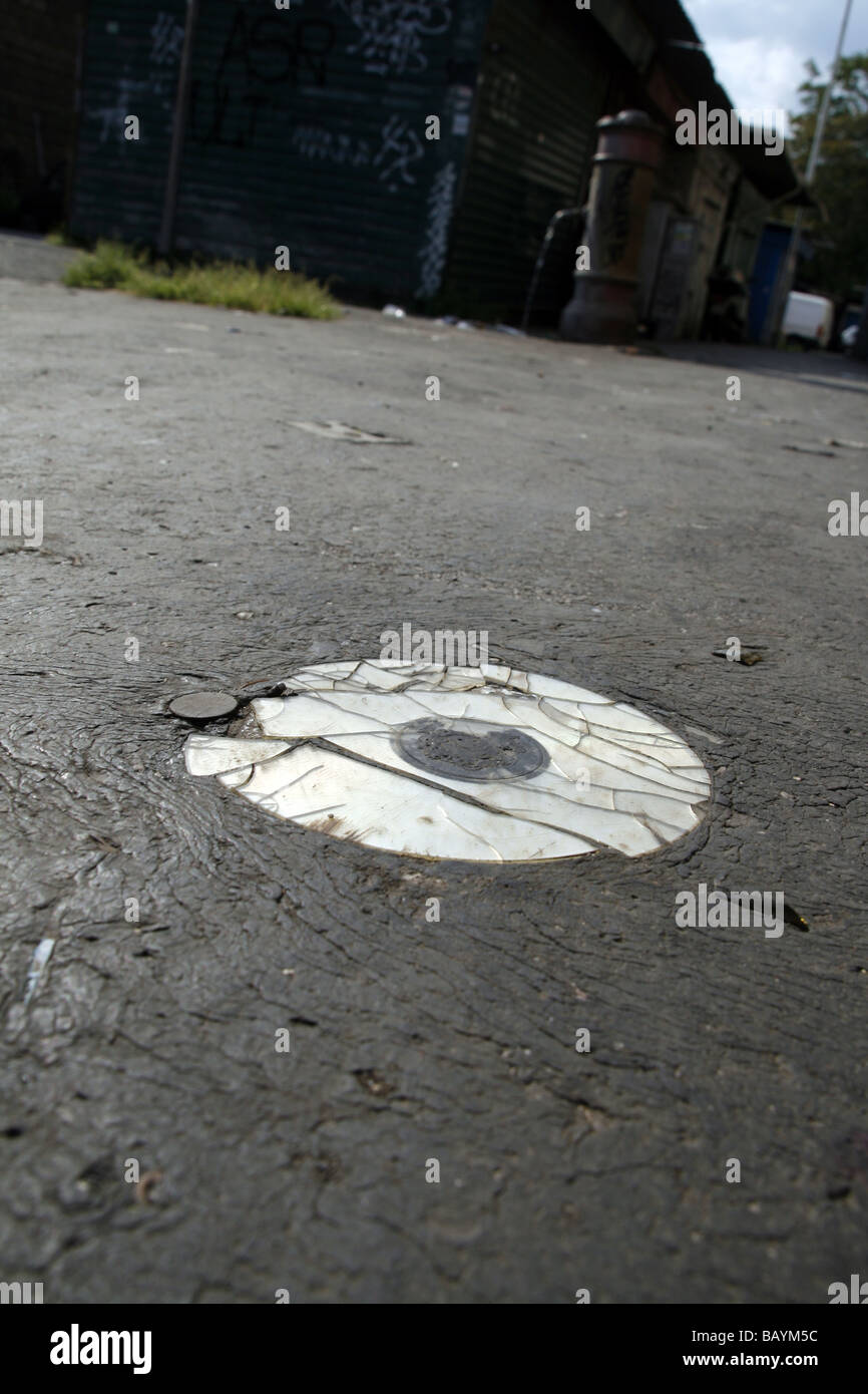 Smashed disk hi-res stock photography and images - Alamy