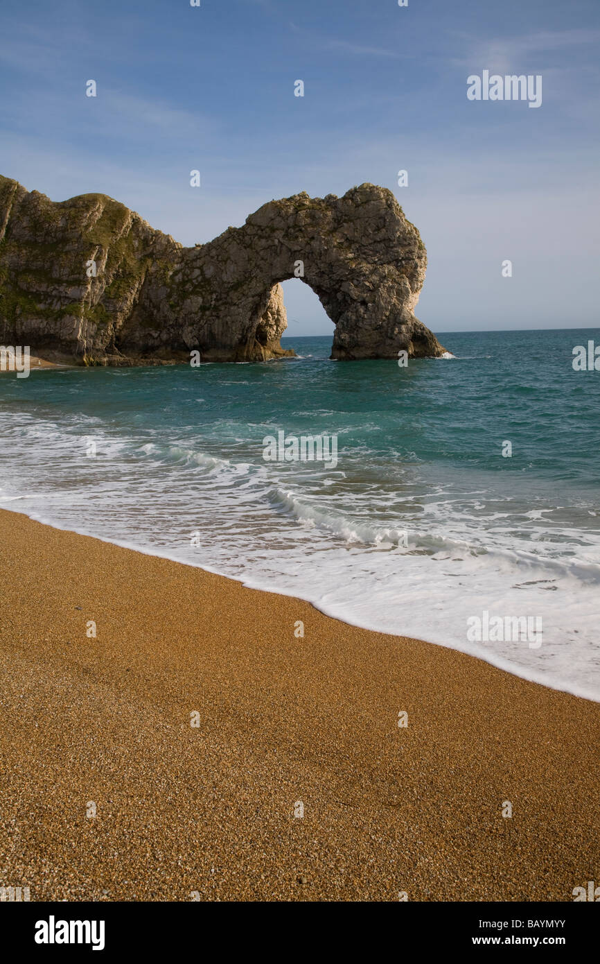 Coastal arch Durdle Door, Dorset, England Stock Photo - Alamy