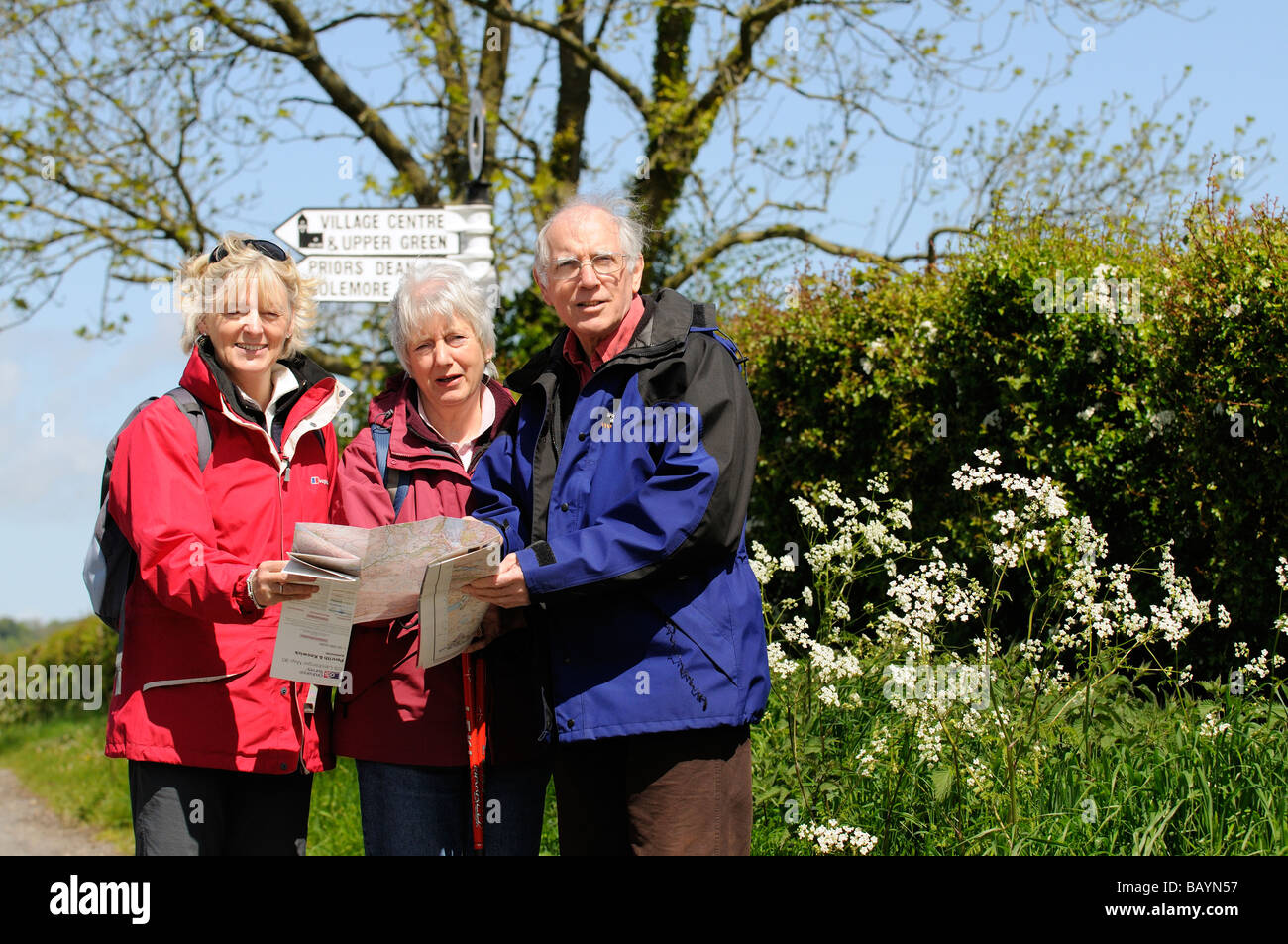 Female Walker Checking Map High Resolution Stock Photography and Images ...