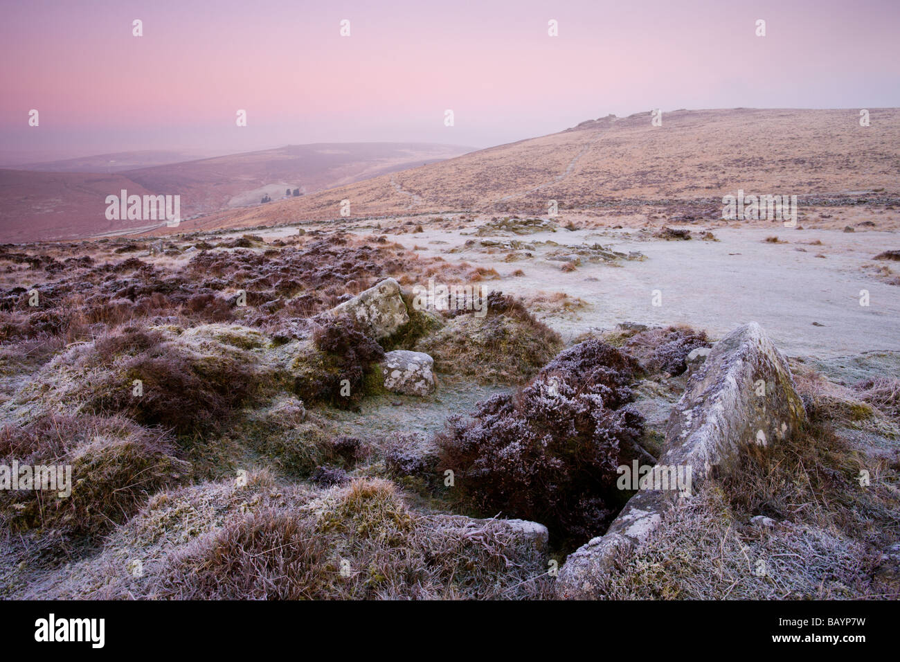 Remains of a bronze age dwelling in the megalithic settlement of ...
