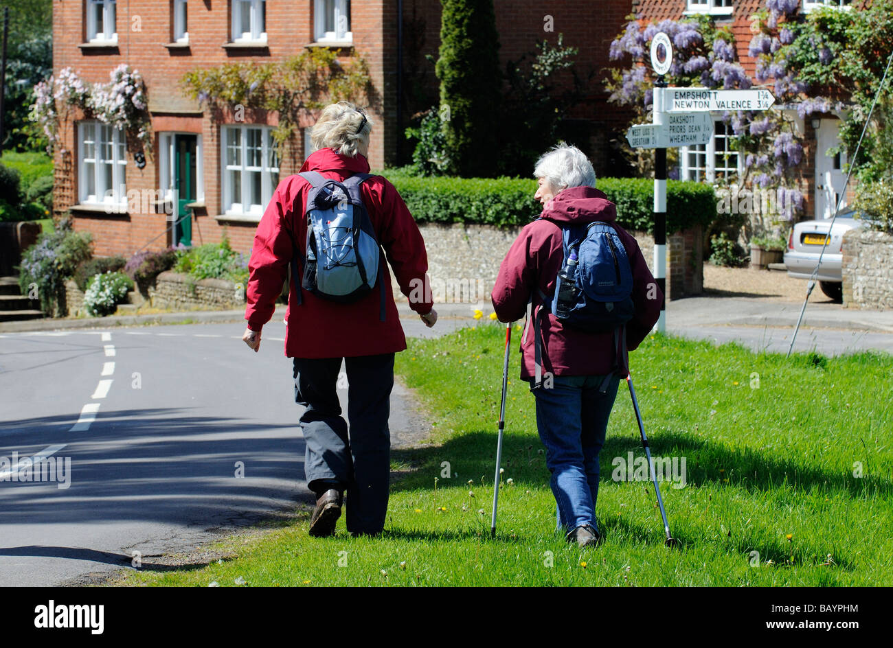 Walking hiking rambling hi-res stock photography and images - Alamy