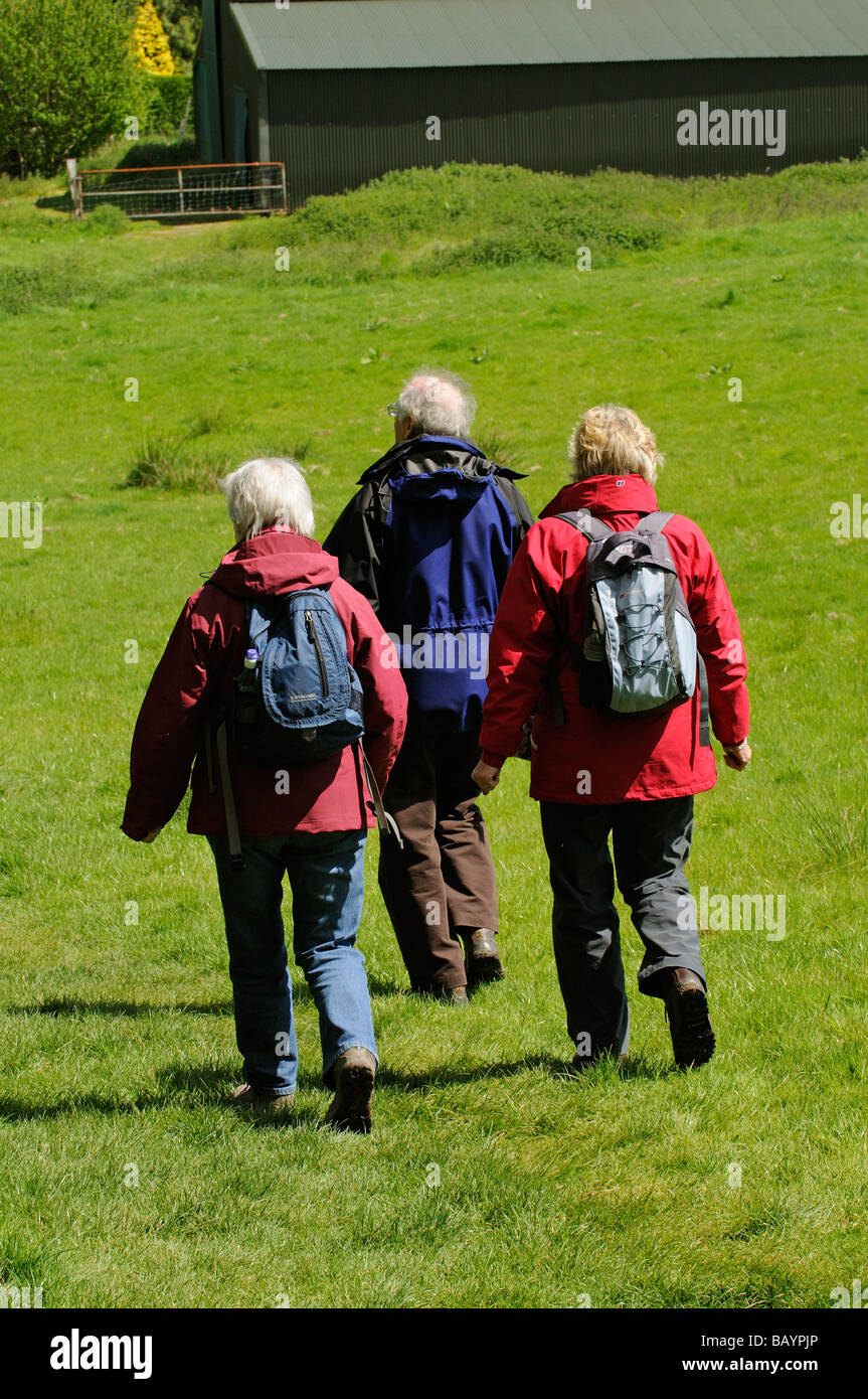 Ramblers countryside uk walking hi-res stock photography and images - Alamy