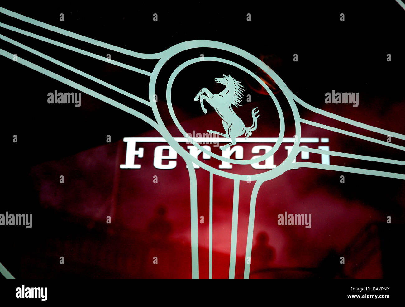 Ferrari car shop hi-res stock photography and images - Alamy