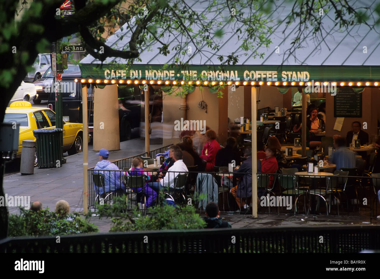 Cafe Du Monde on Decatur Street in the French Quarter of New Orleans ...