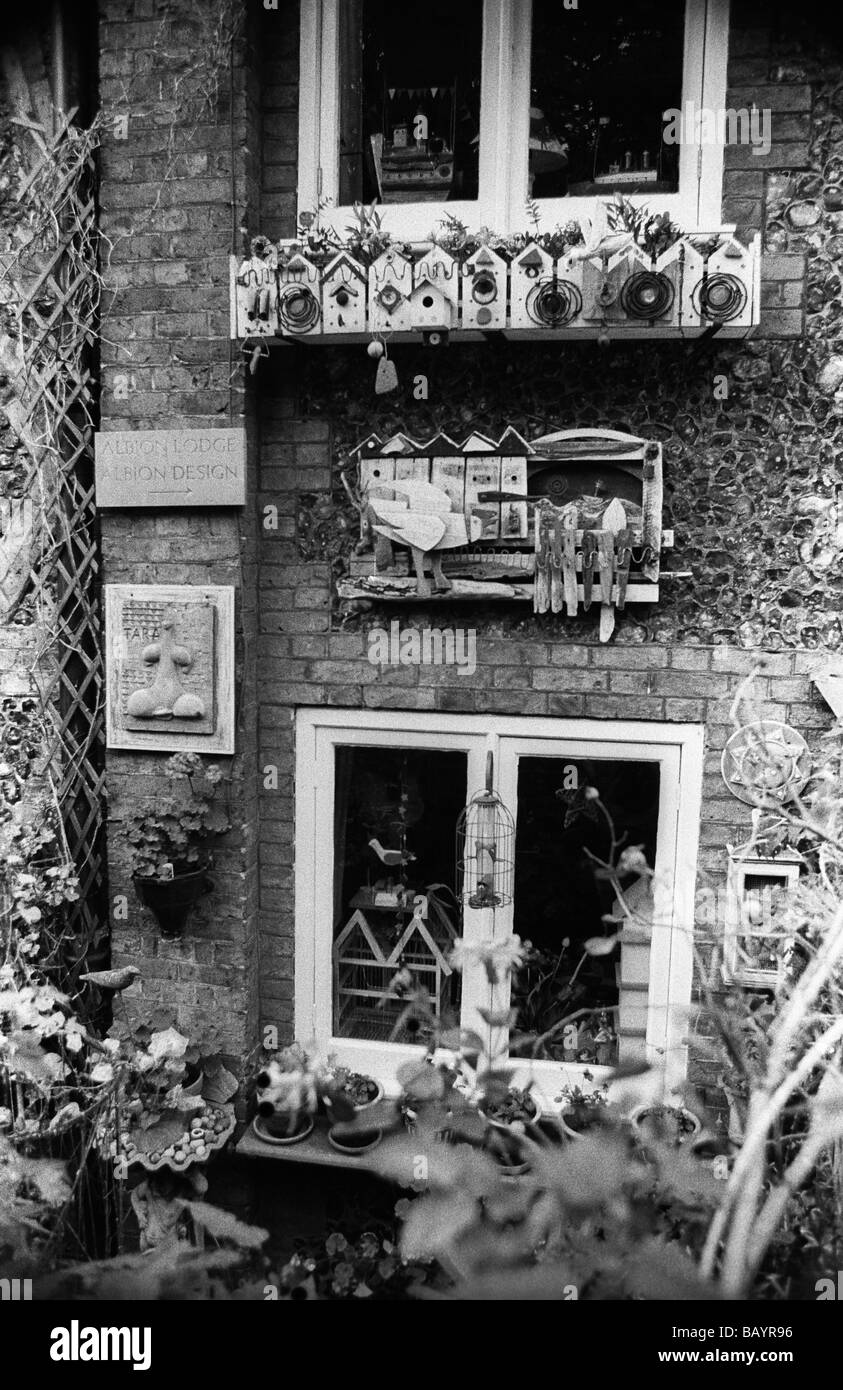 Trinkets In The Window Sill Stock Photo - Alamy