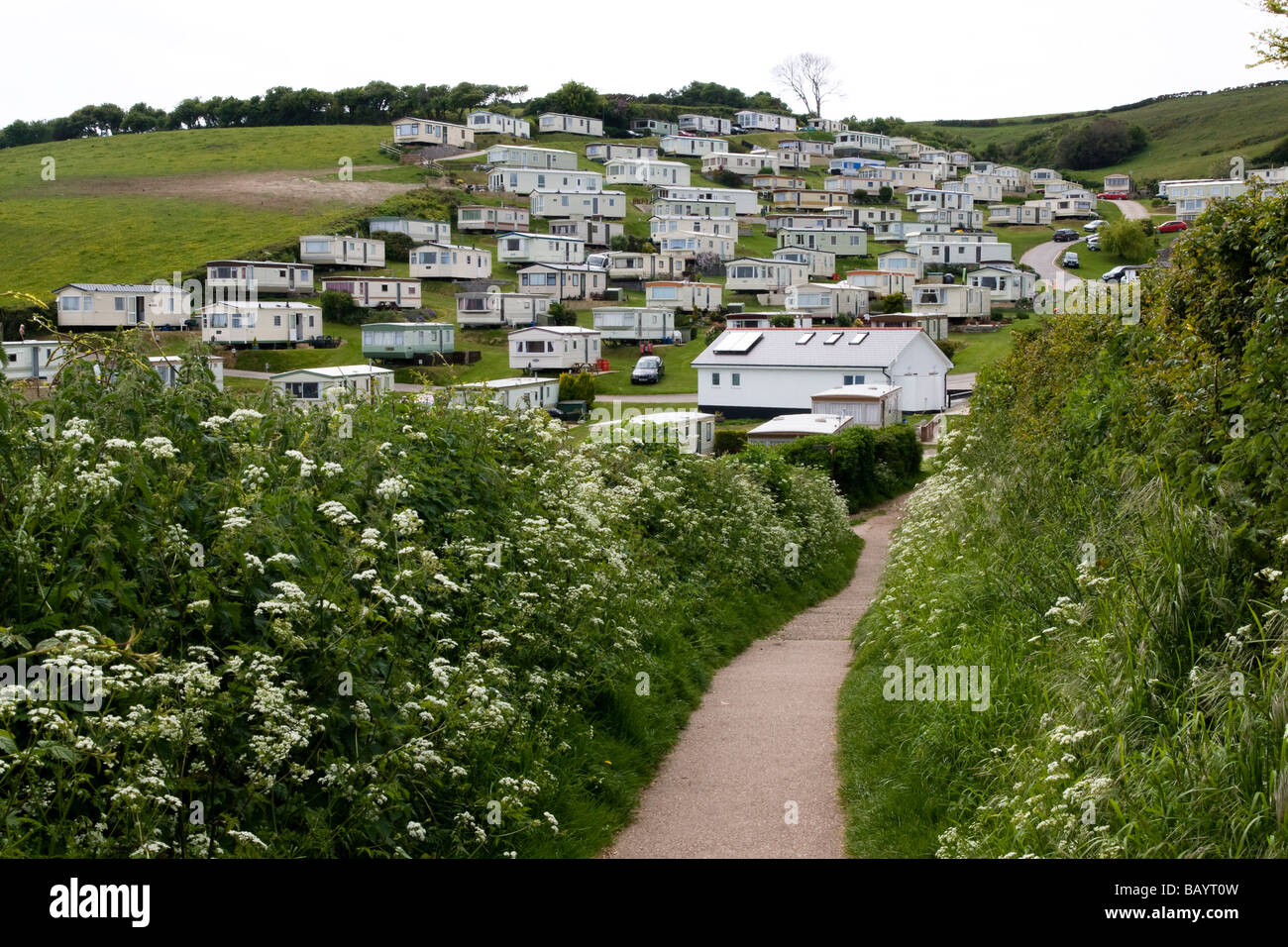 Caravan park beer devon uk hi-res stock photography and images - Alamy