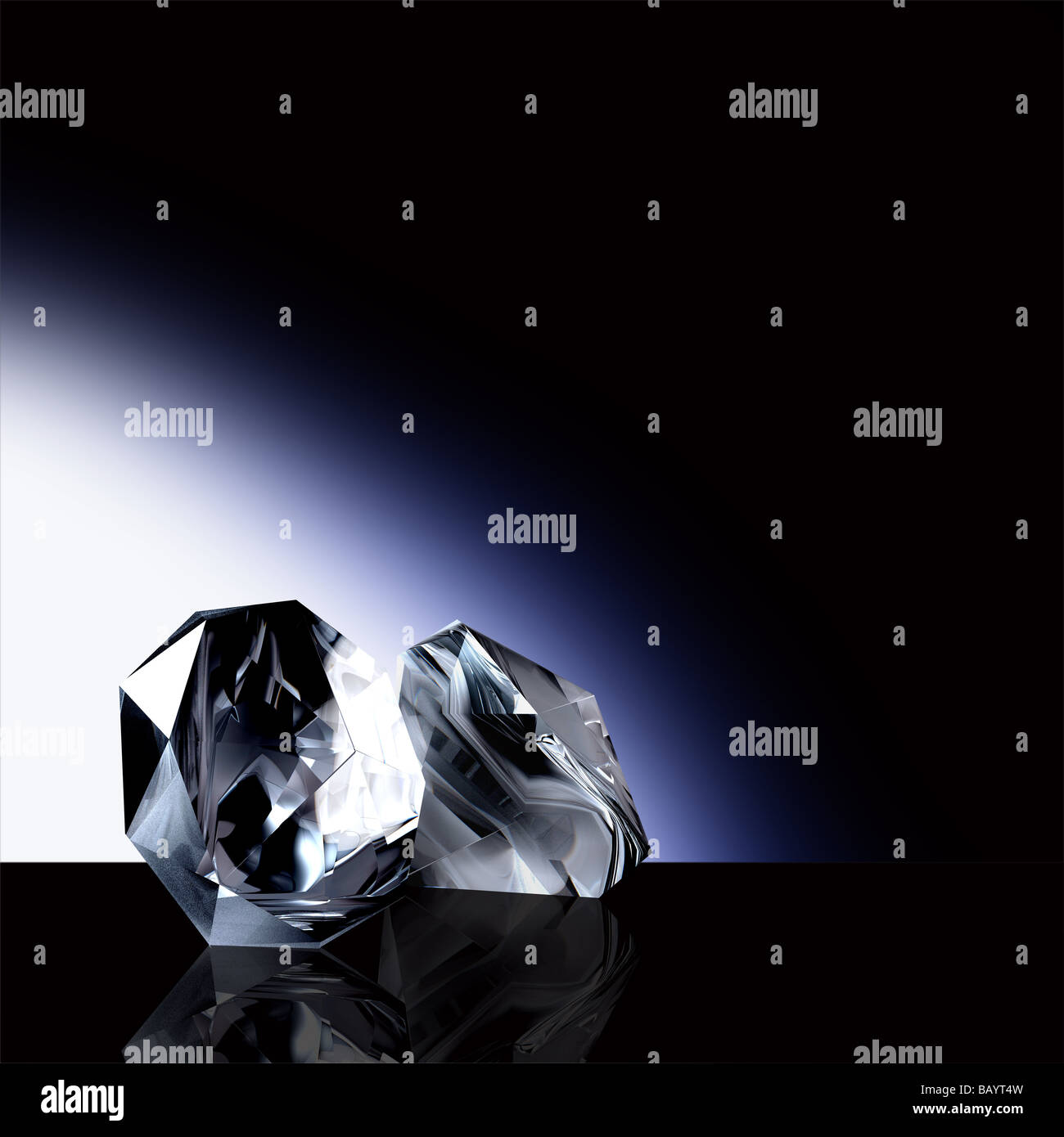 Refraction diamonds hi-res stock photography and images - Alamy