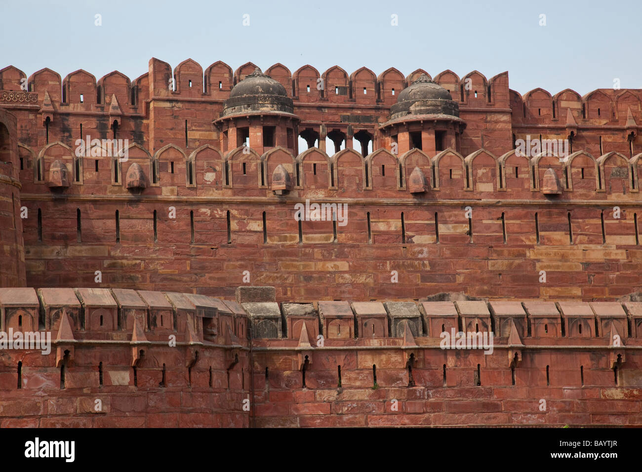 Red Fort in Agra India Stock Photo - Alamy