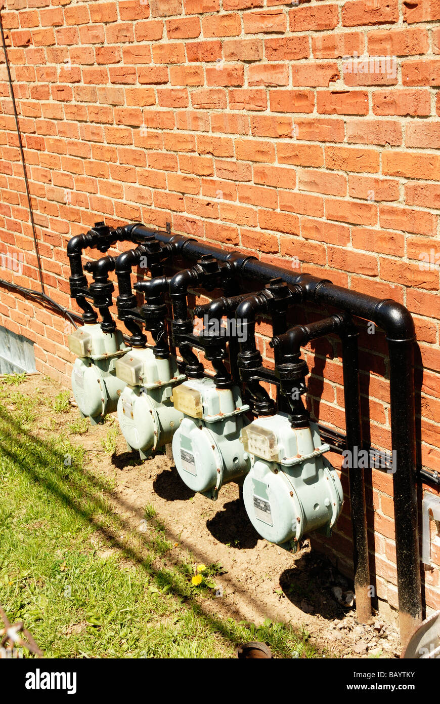 Gas meters building hi-res stock photography and images - Alamy