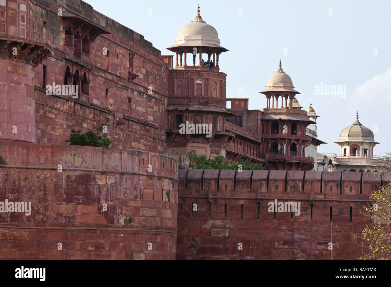 Agra Fort in Agra India Stock Photo - Alamy