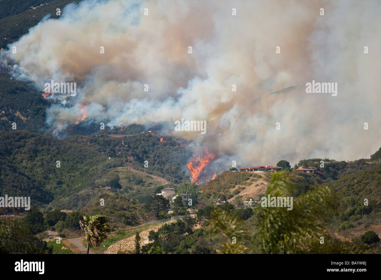 Jesusita fire hi-res stock photography and images - Alamy