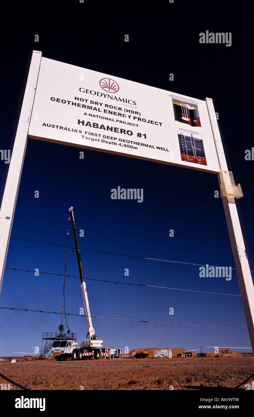'Hot rock' thermal energy, Australia Stock Photo - Alamy
