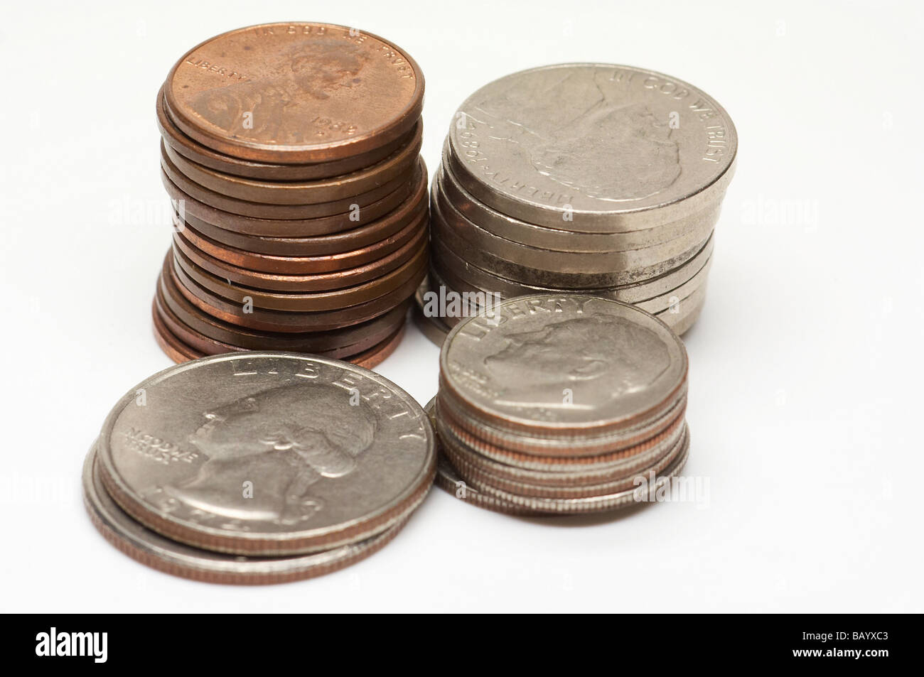 Quarter penny Cut Out Stock Images & Pictures - Alamy