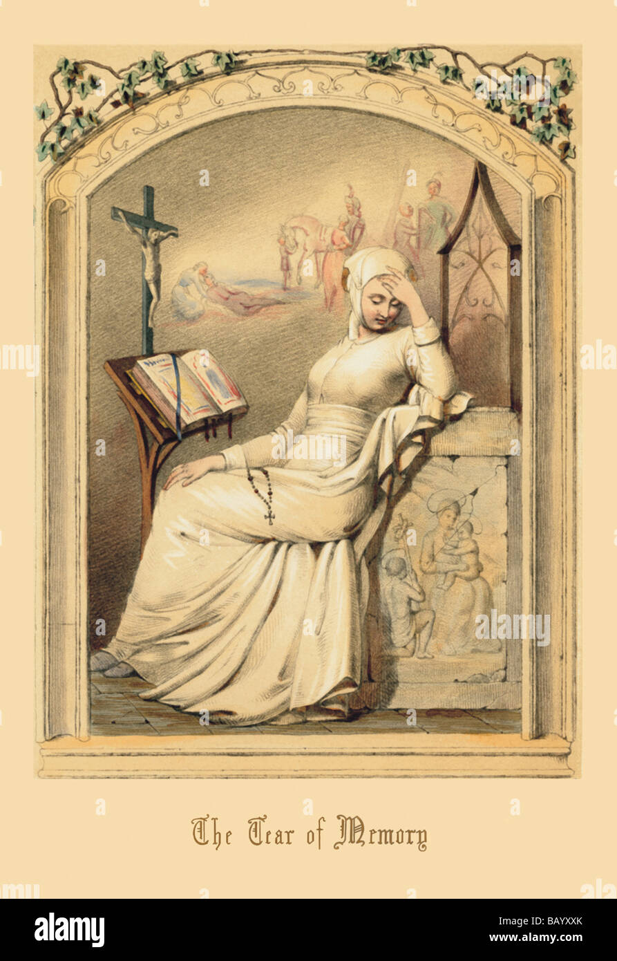 The Tear of Memory Stock Photo - Alamy