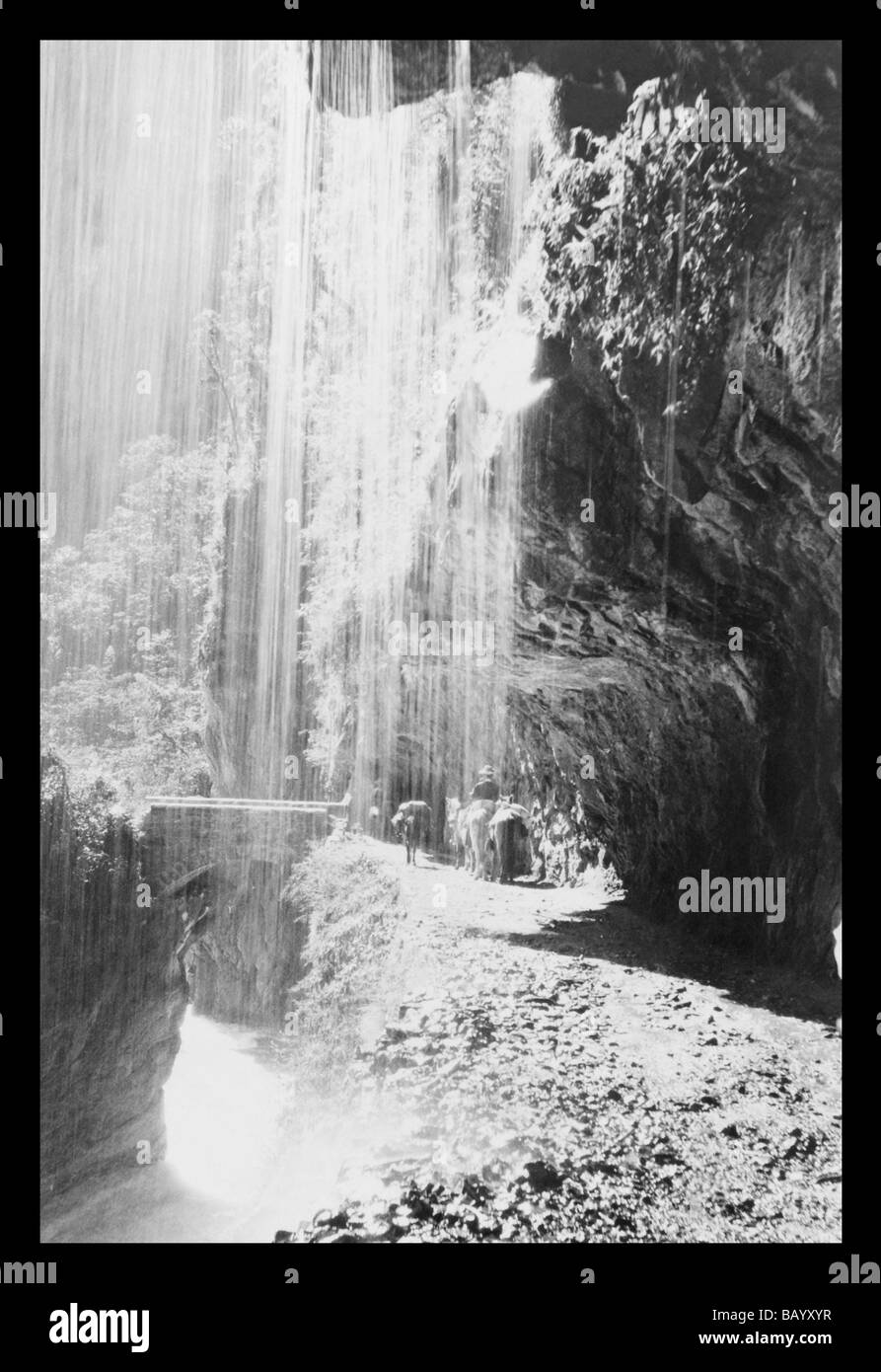Waterfall In Peru Stock Photo - Alamy