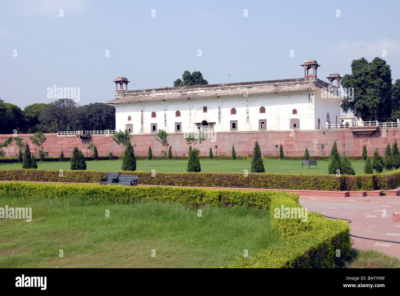 Old Palace in Delhi India Stock Photo - Alamy