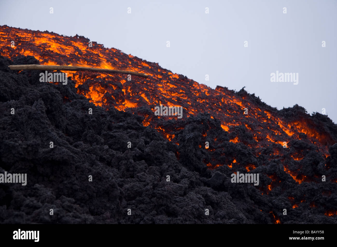Lava flow at Volcan Pacaya, Guatemala Stock Photo - Alamy