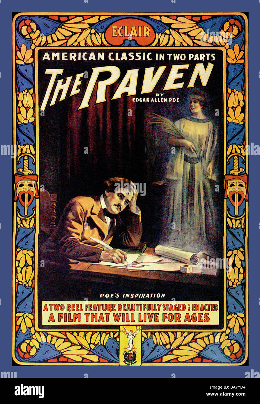 The raven poe hi-res stock photography and images - Alamy