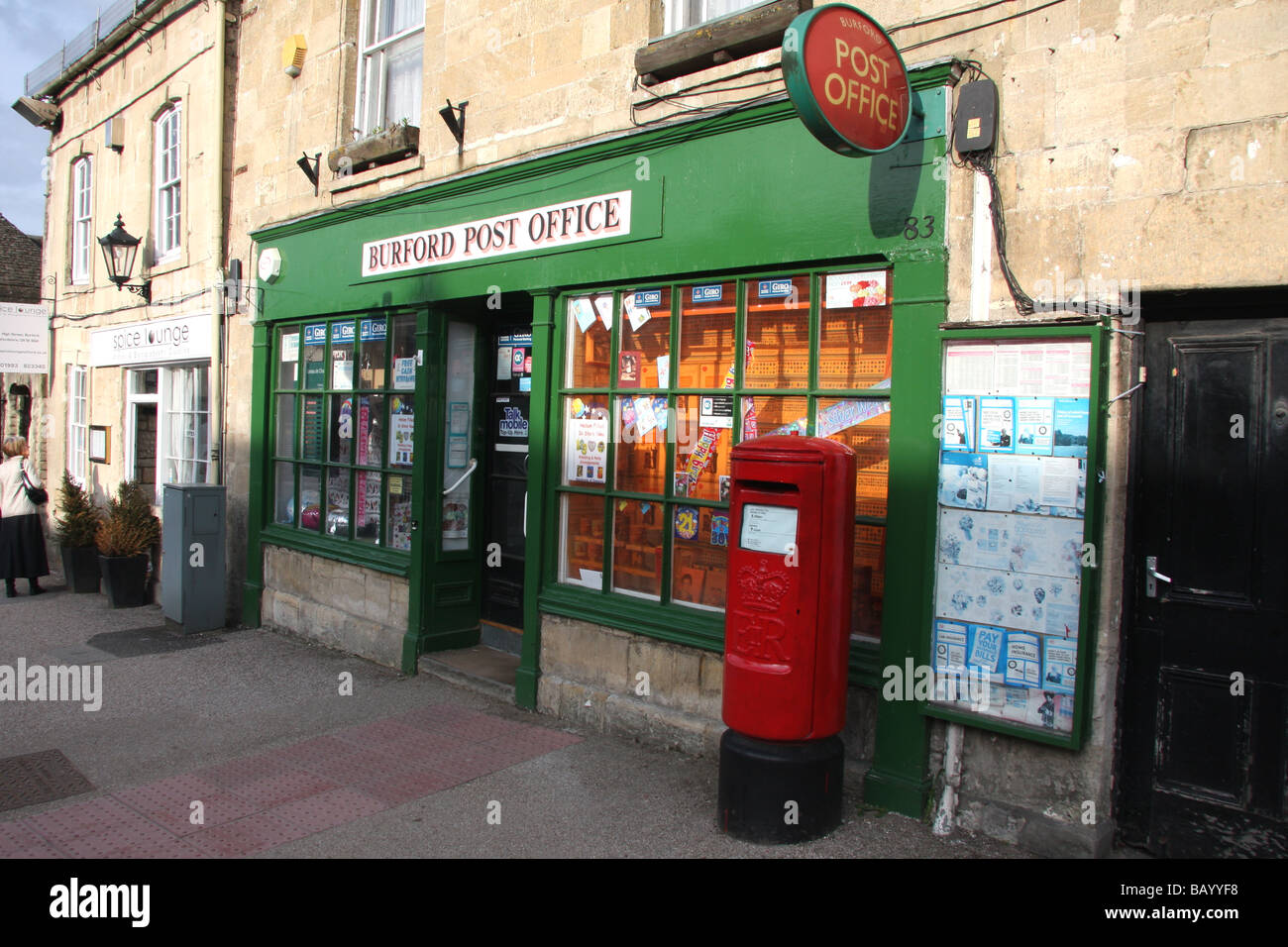 Shop with post box hi-res stock photography and images - Alamy
