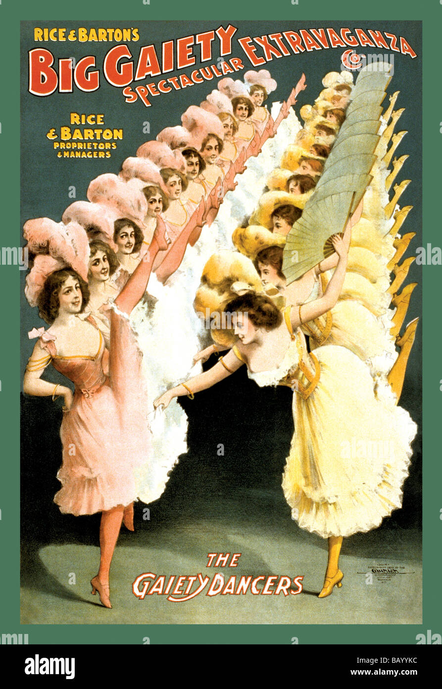 The Gaiety Dancers Stock Photo - Alamy