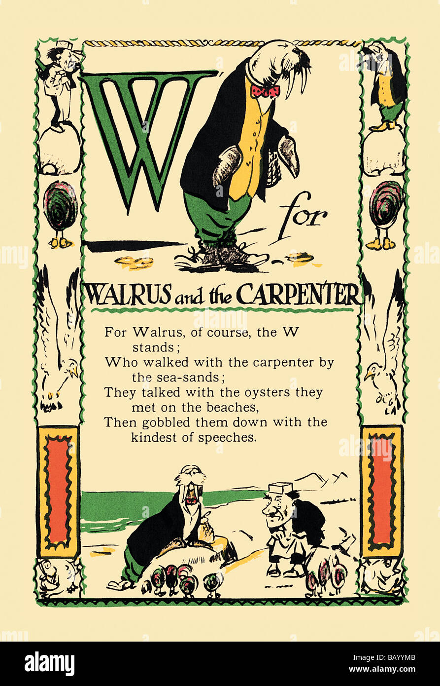 The walrus and the carpenter hi-res stock photography and images - Alamy