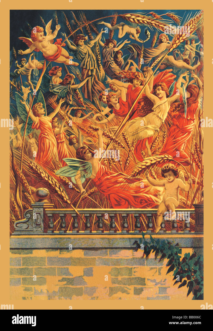 Wheat Angels #2 Stock Photo - Alamy