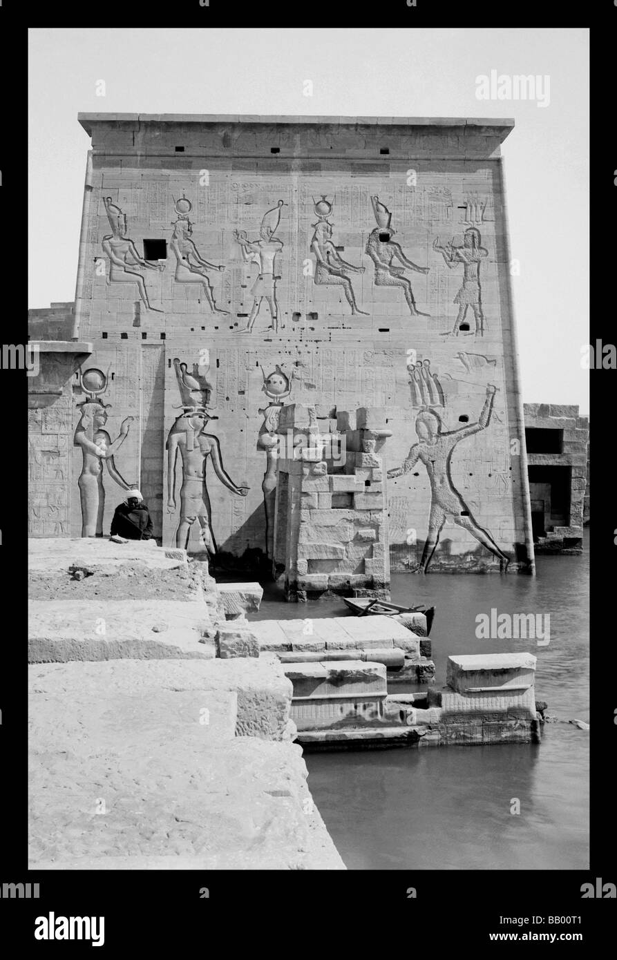 The Temple of Isis Stock Photo - Alamy