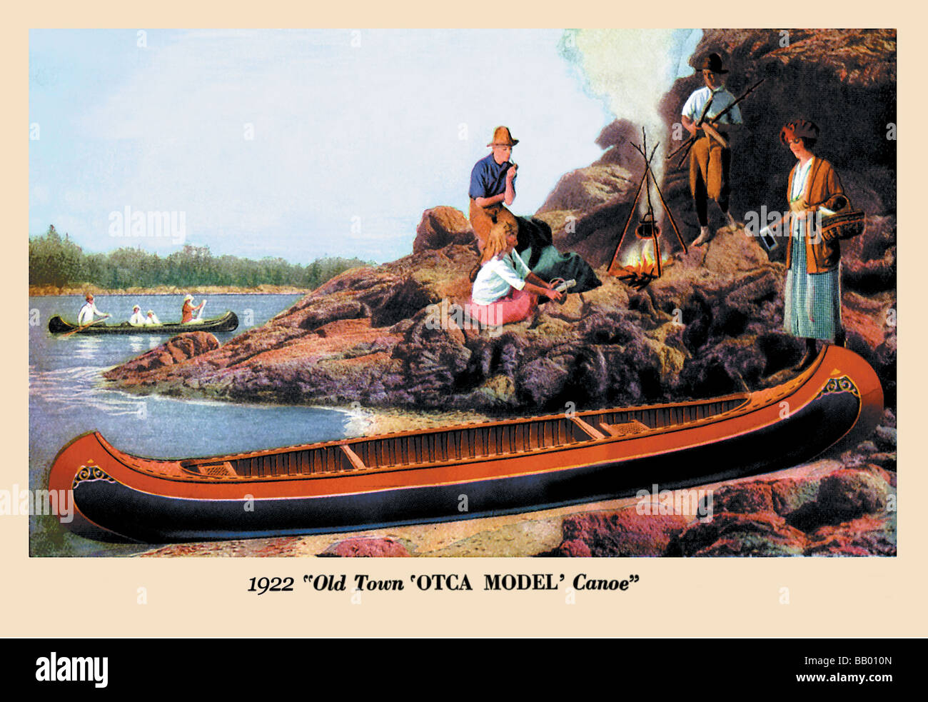 OTCA MODEL' Canoe Stock Photo - Alamy
