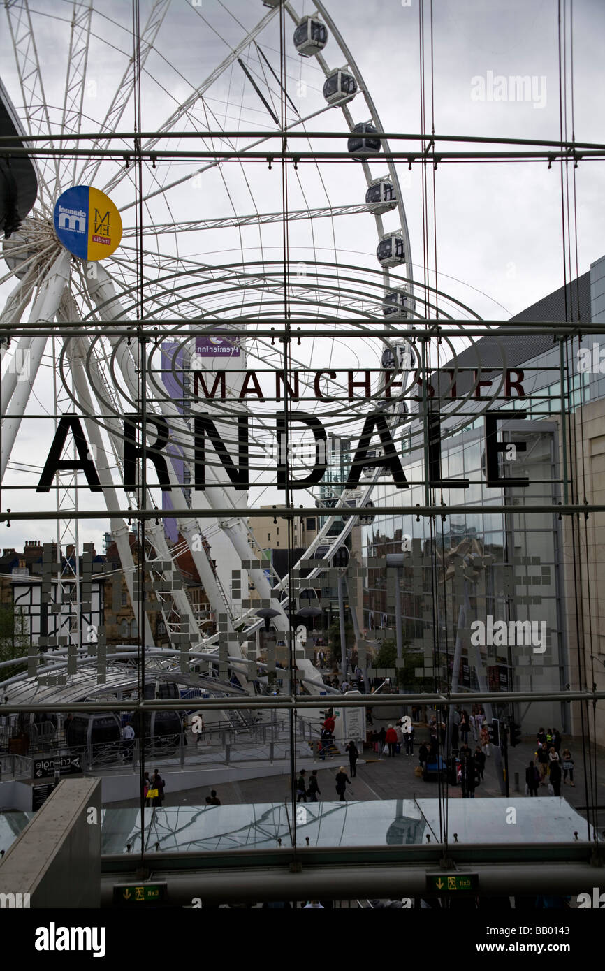 Arndale and wheel Stock Photo - Alamy