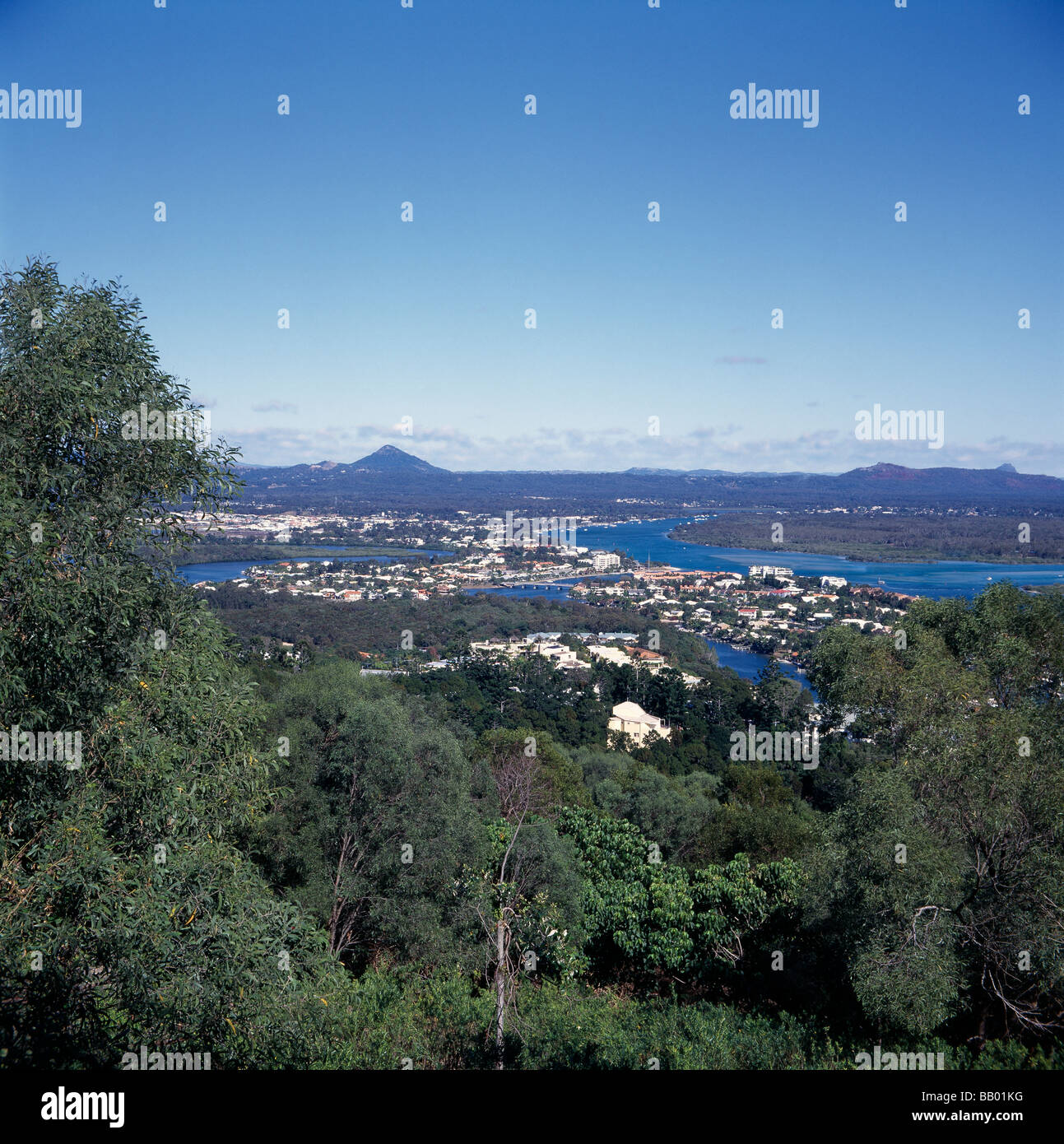 Noosa Town & Noosa Heads Stock Photo - Alamy