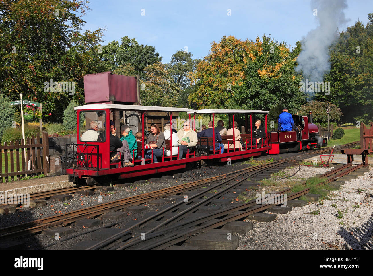 Bressingham Steam Museum And Gardens Stock Photo - Alamy