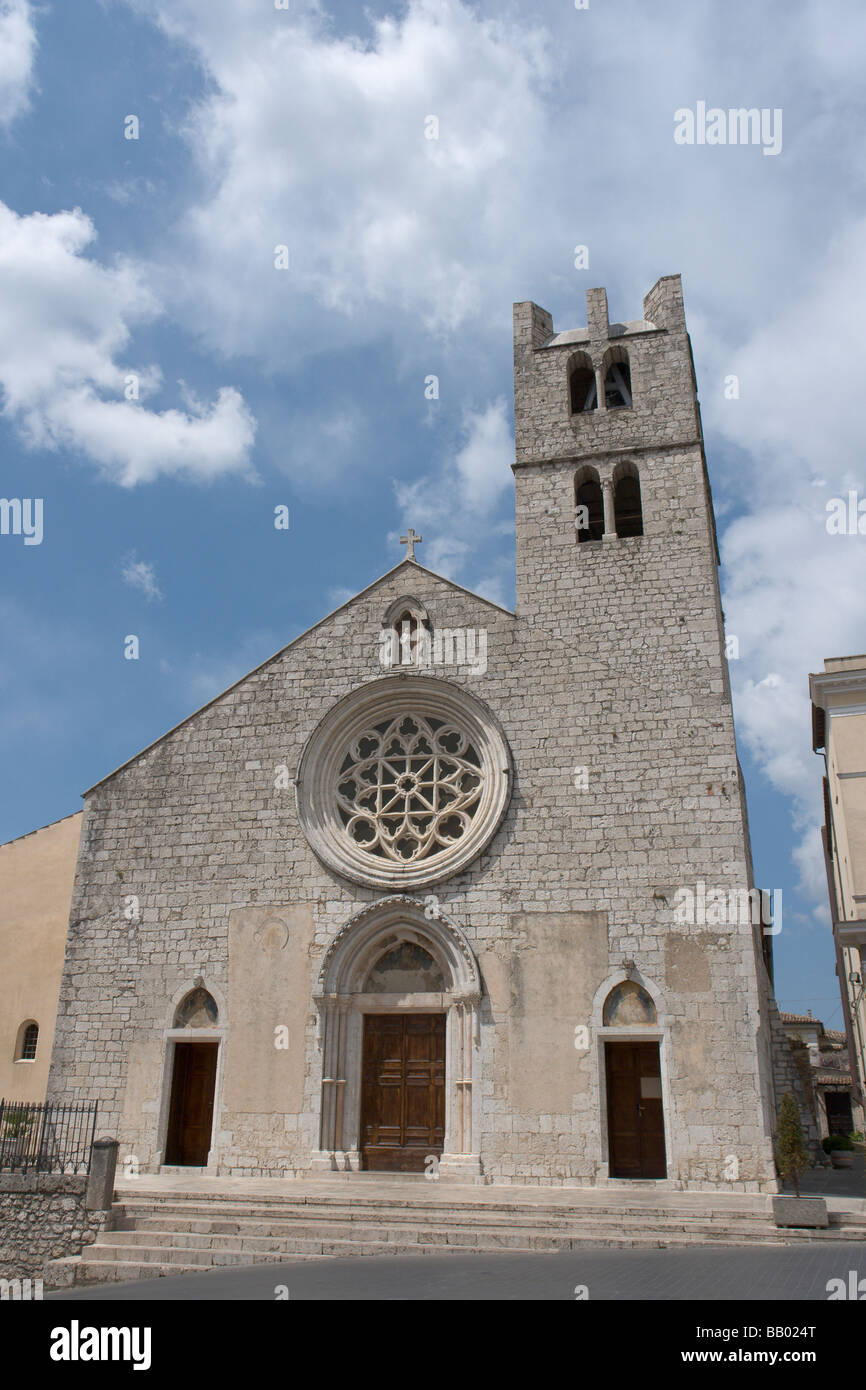 Santa Maria Maggiore in Alatri, Italy Stock Photo - Alamy