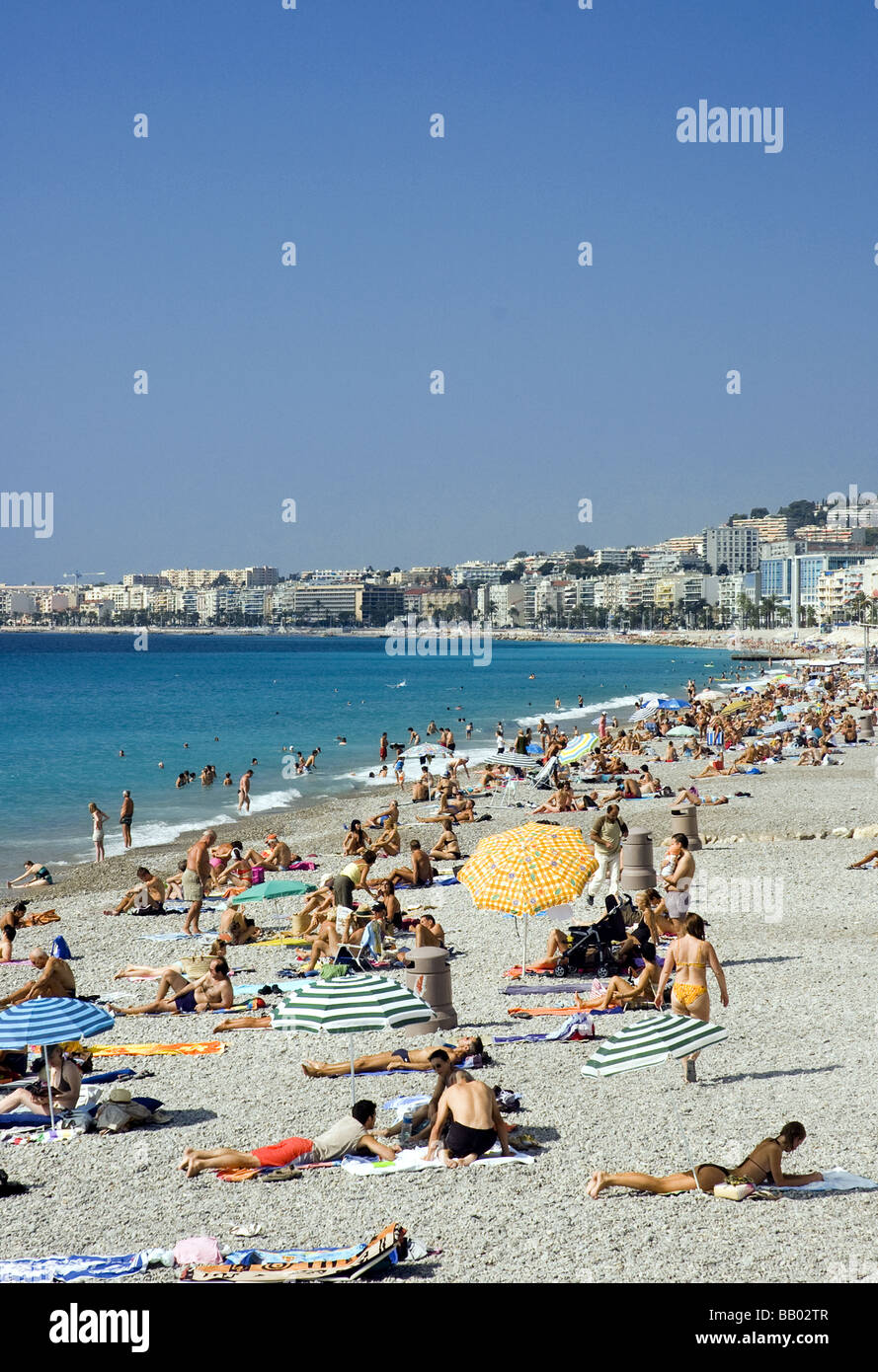 Nice, Beach, Nice Stock Photo - Alamy
