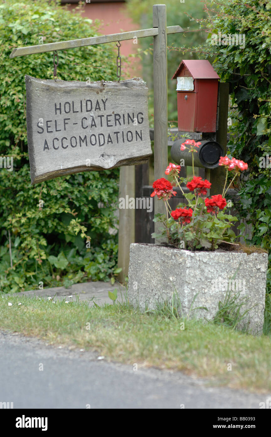 Holiday cottage accommodation Stock Photo - Alamy