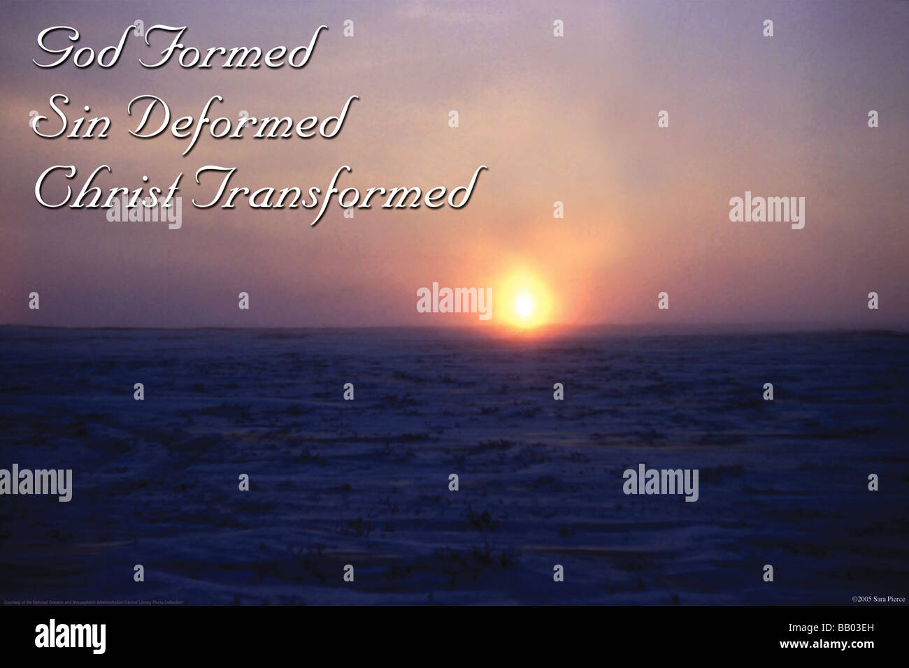 God Formed - Sin Deformed - Christ Transformed Stock Photo - Alamy