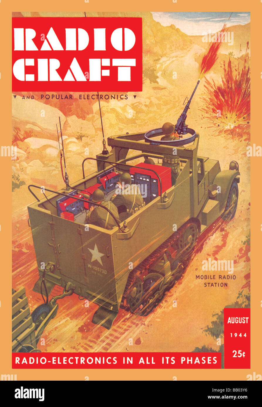 Radio Craft: Mobile Radio Station Stock Photo - Alamy