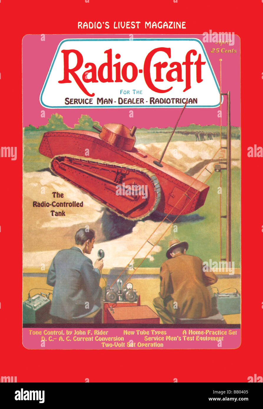 Radio Craft: The Radio-Controlled Tank Stock Photo - Alamy