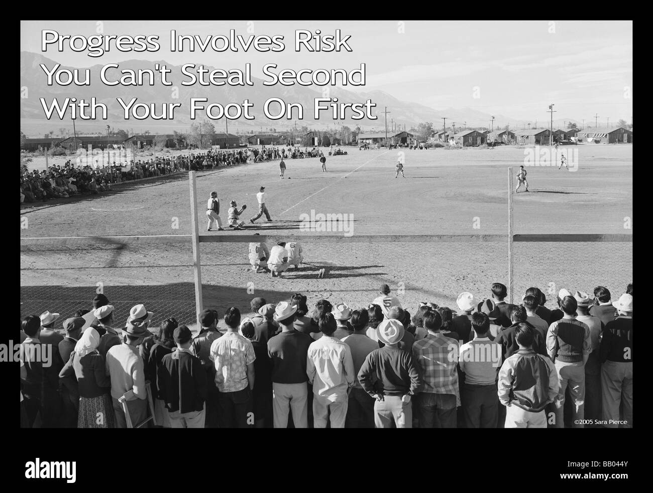 Progress Involves Risk - You can't steal second with your foot on First ...