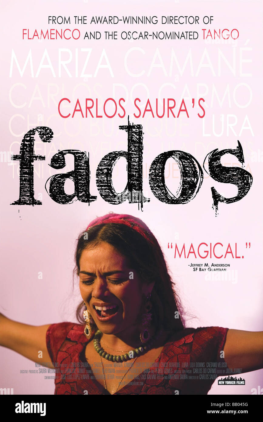 Fados Year : 2007 Director : Carlos Saura Lila Downs Movie poster (USA ...